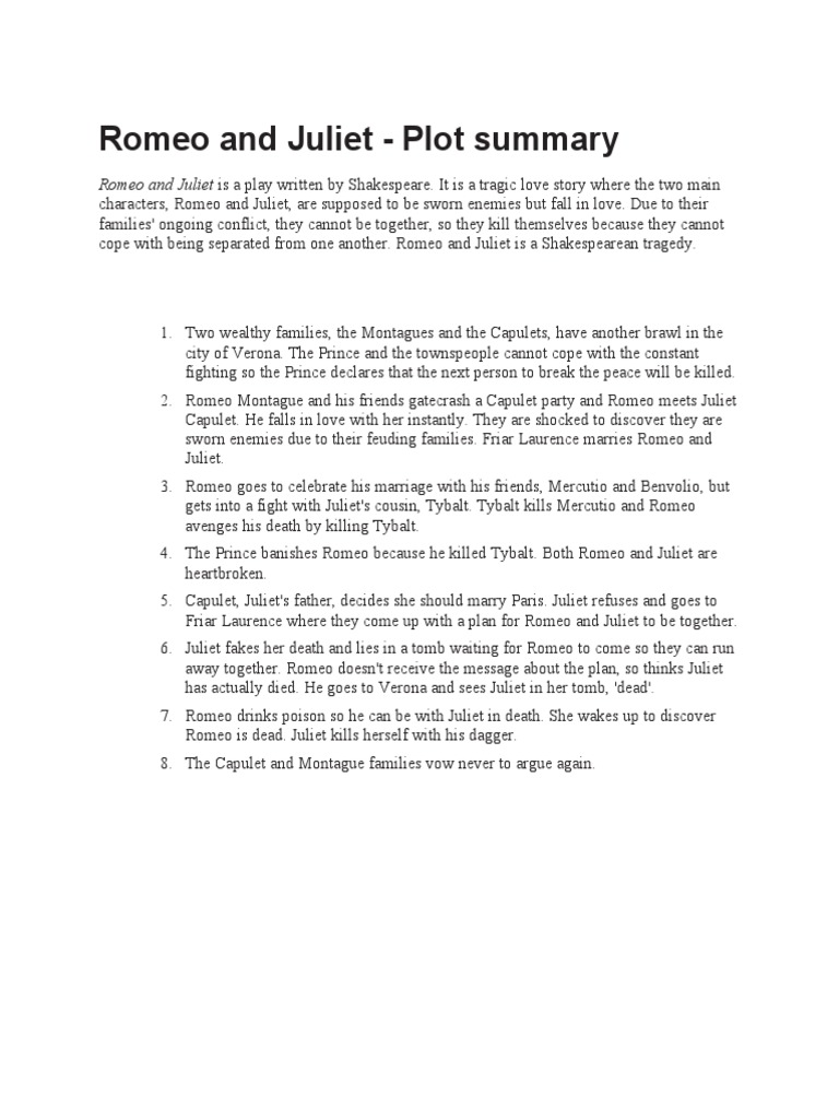 Romeo and Juliet | PDF