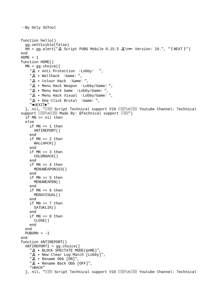?ViP?script Lua | PDF | Software Development | Computer Engineering