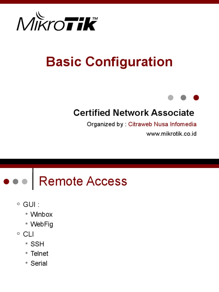 03-Basic Config | PDF