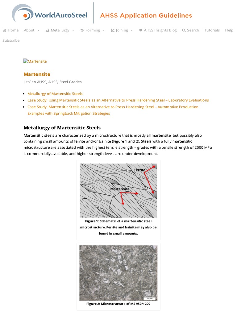 Steel Grades Archives - AHSS Guidelines | PDF | Steel | Strength Of Materials