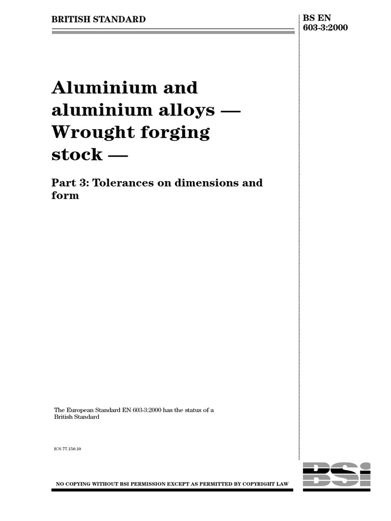 EN 603-3 | PDF | Engineering Tolerance | Length