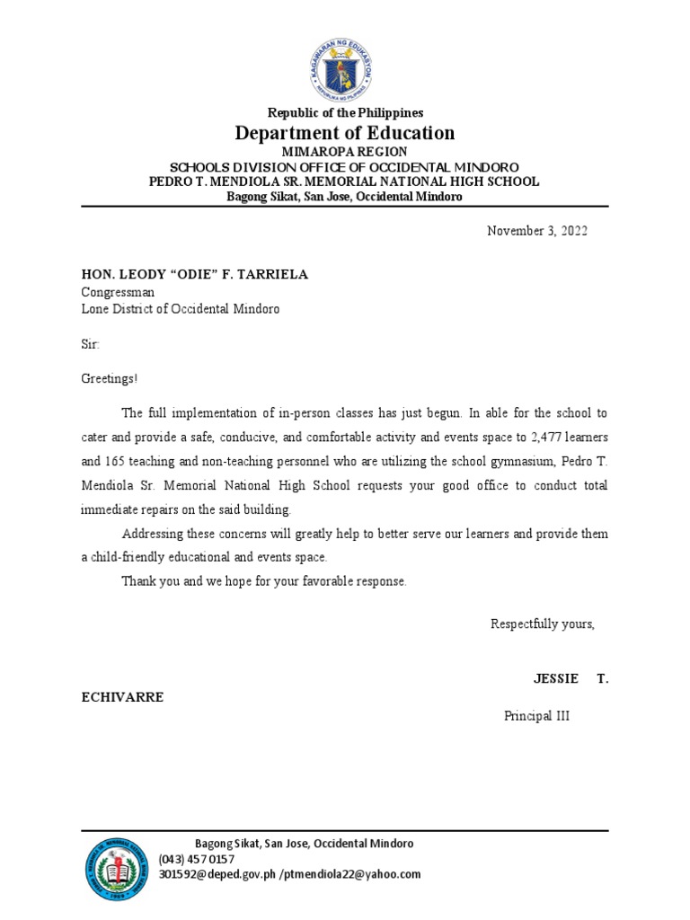 Letter To Cong | PDF | Learning