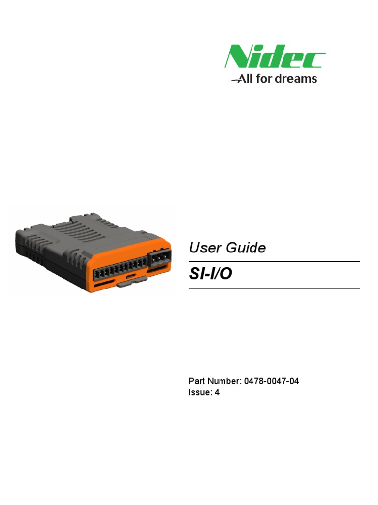 SI - IO User Guide Issue 4 (0478-0047-04) - Approved | PDF ...