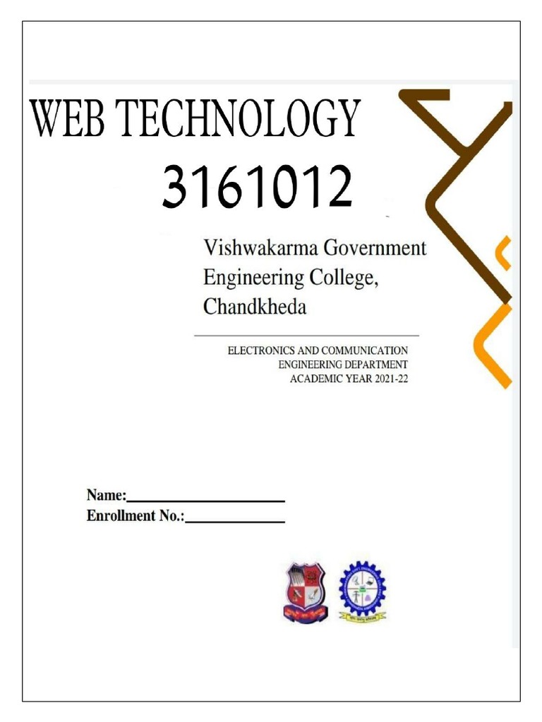 WT Lab Manual | PDF | World Wide Web | Internet & Web