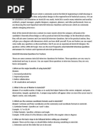 Top 50 AutoCAD Interview Questions and Answers PDF | PDF | Software ...