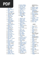 Printable List of Countries and Capitals by Continent | PDF | Asia ...