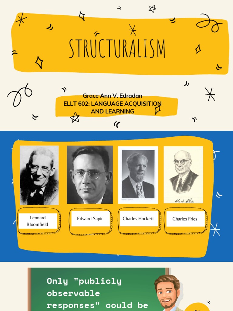 Structural Linguistic Pdf Linguistics Cognitive Science