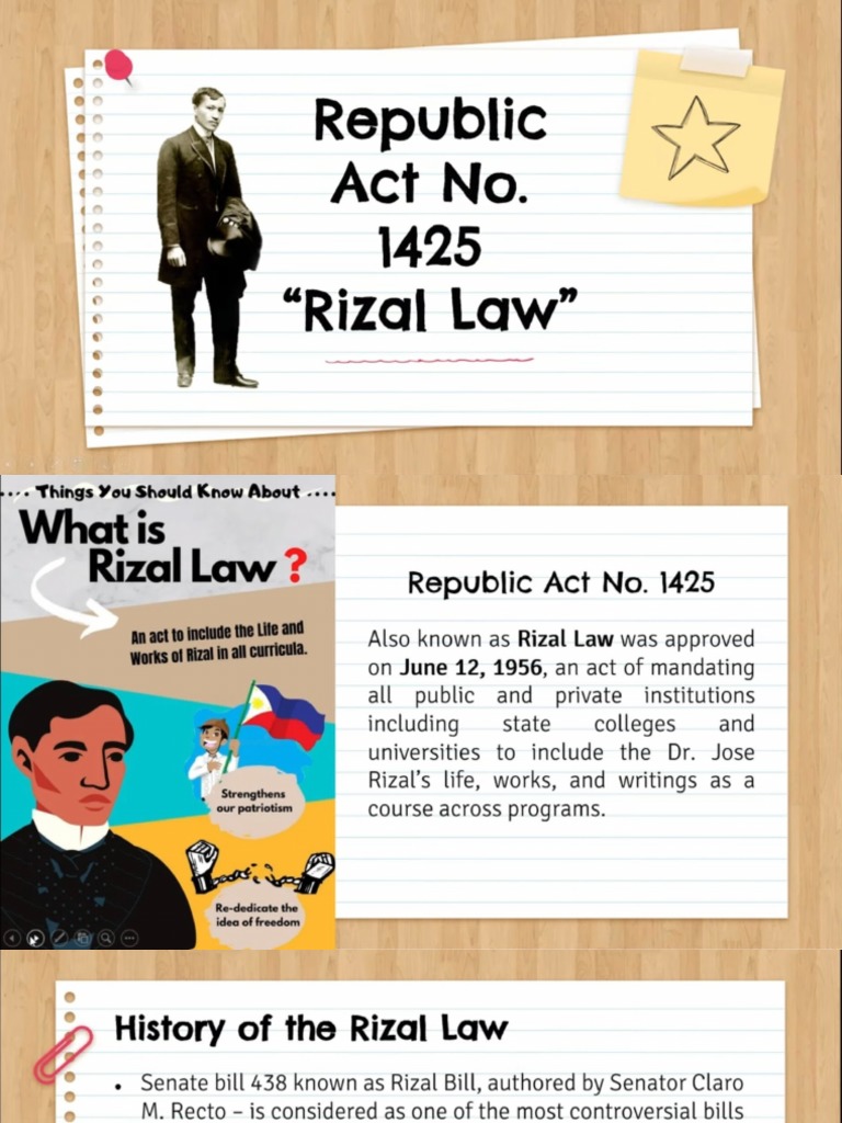 Rizal Law | PDF Rizal Law | PDF