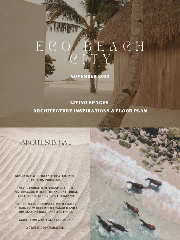 Eco Beach City - Archi Inspi & Layouts | PDF | Beach | Wall