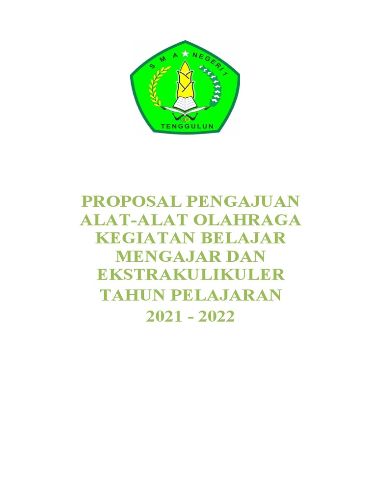 Proposal Pengajuan ALat Olahraga | PDF