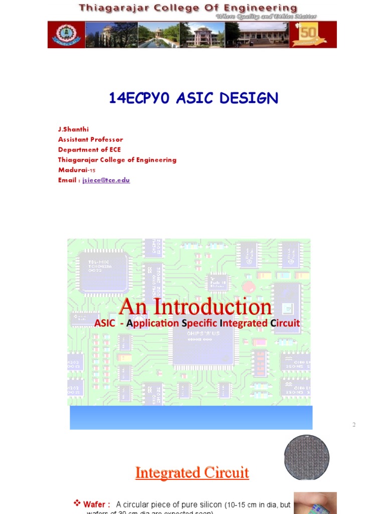 Unit 1and II - ASIC - Design New | PDF | Integrated Circuit | Field ...
