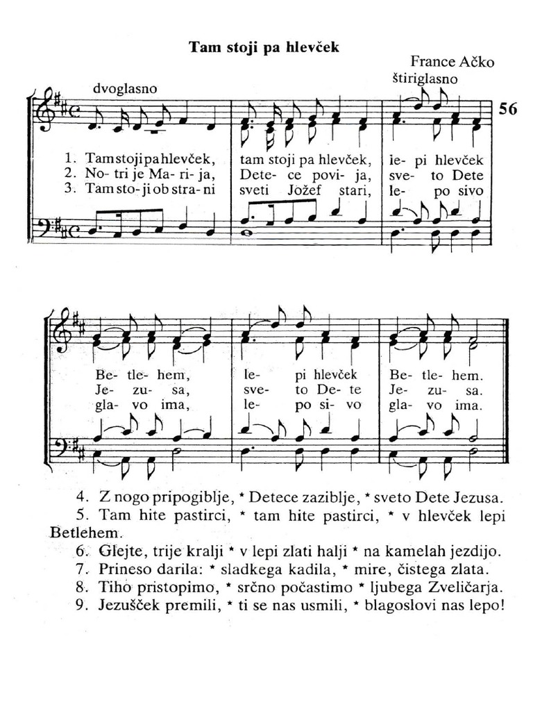 Tam Stoji Pa Hlevcek | PDF