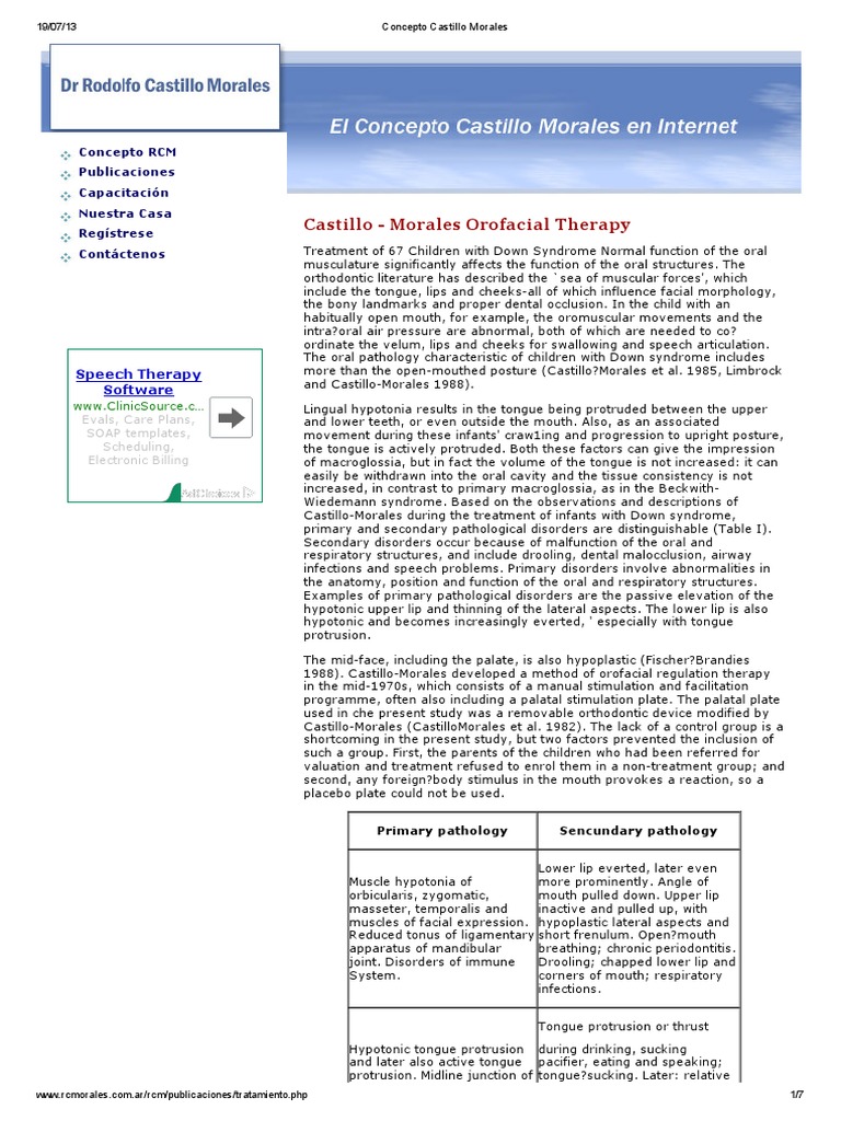 Concepto Castillo Morales | PDF | Tongue | Human Anatomy