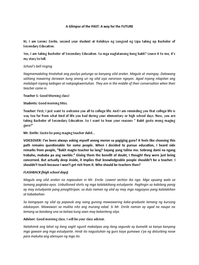 Script For Filmfest | PDF