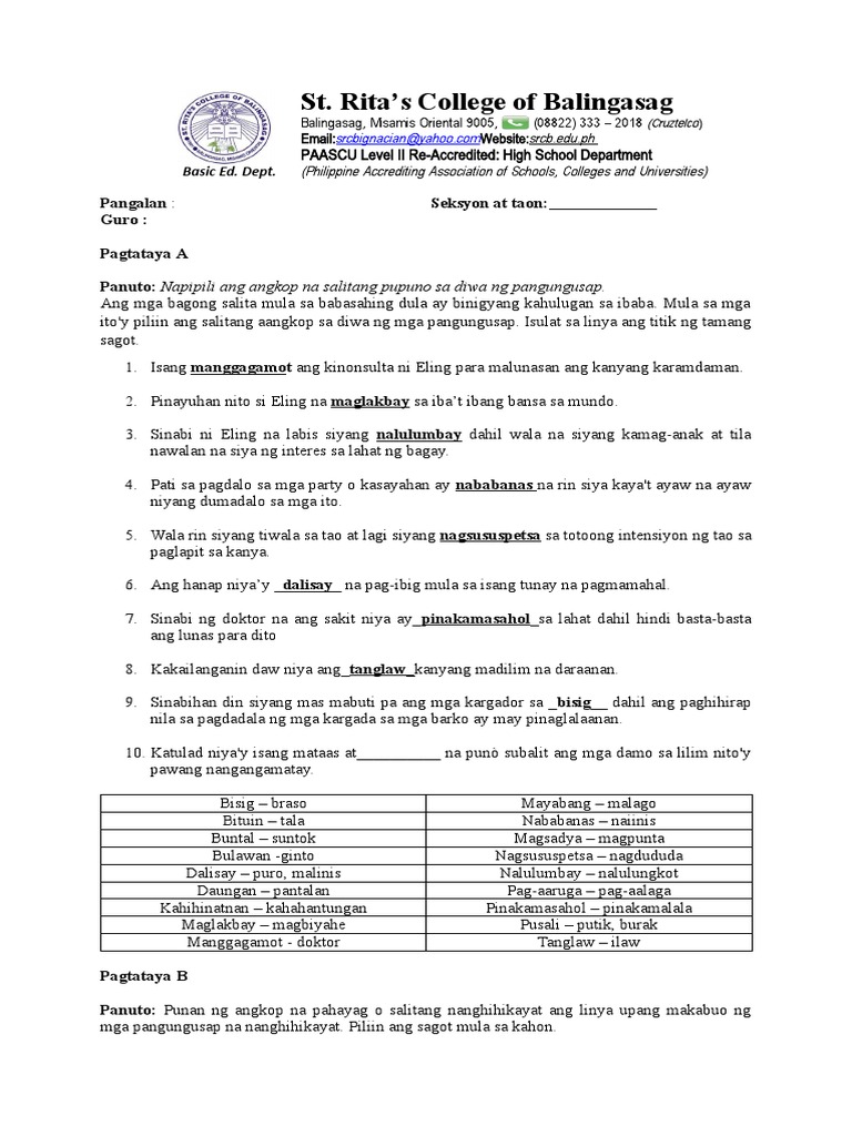 G7 Filipino Module | PDF