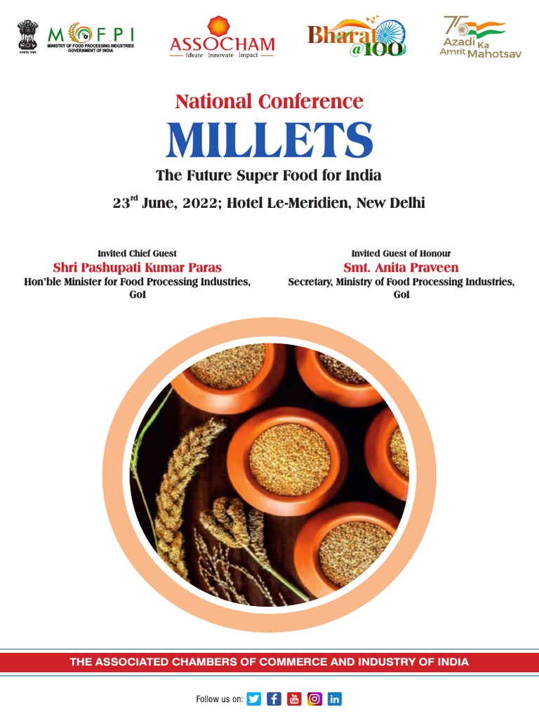 Brochure - Millets 2022 | Download Free PDF | Agriculture | Rice
