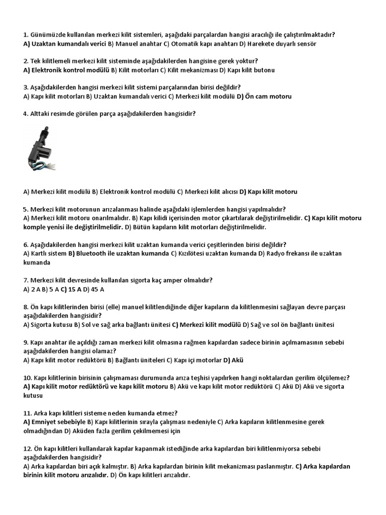 Megep Sorular | PDF
