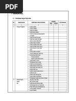 Form Checklist Inspeksi Excavator | PDF