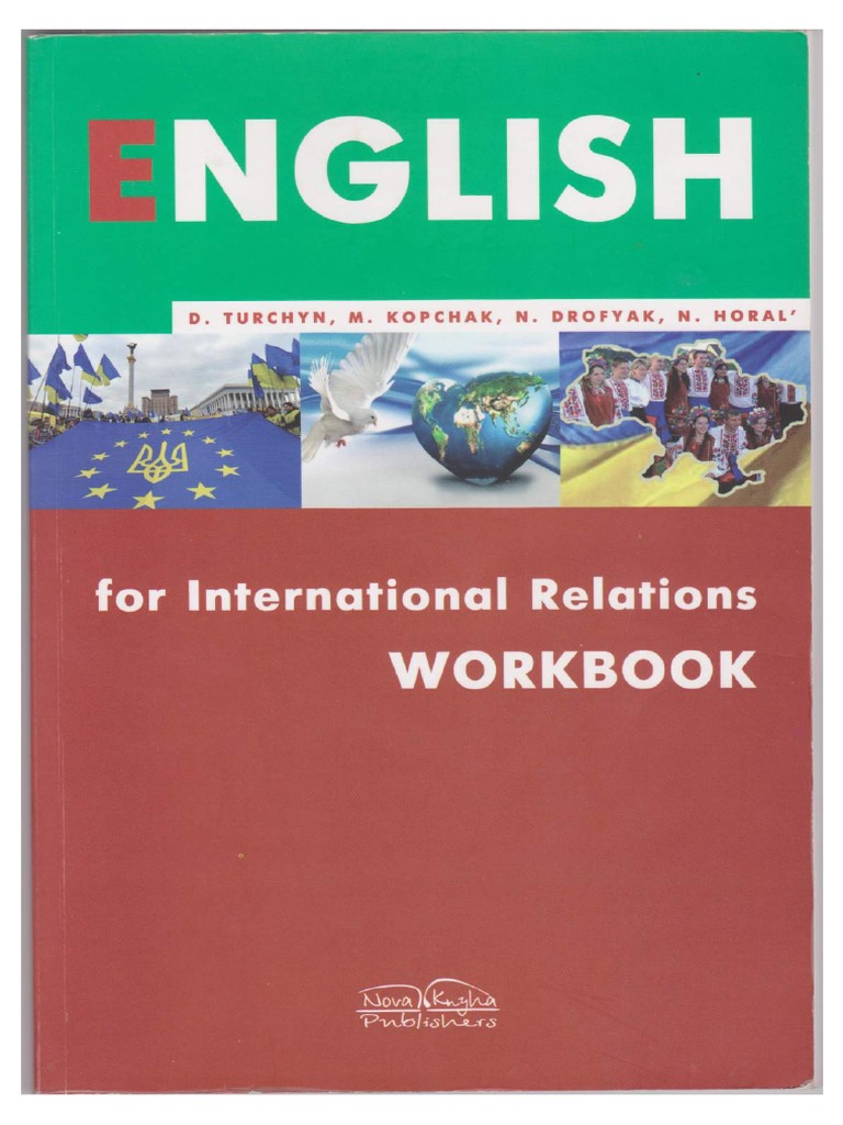 Workbook Turchyn. English For International Relations | PDF