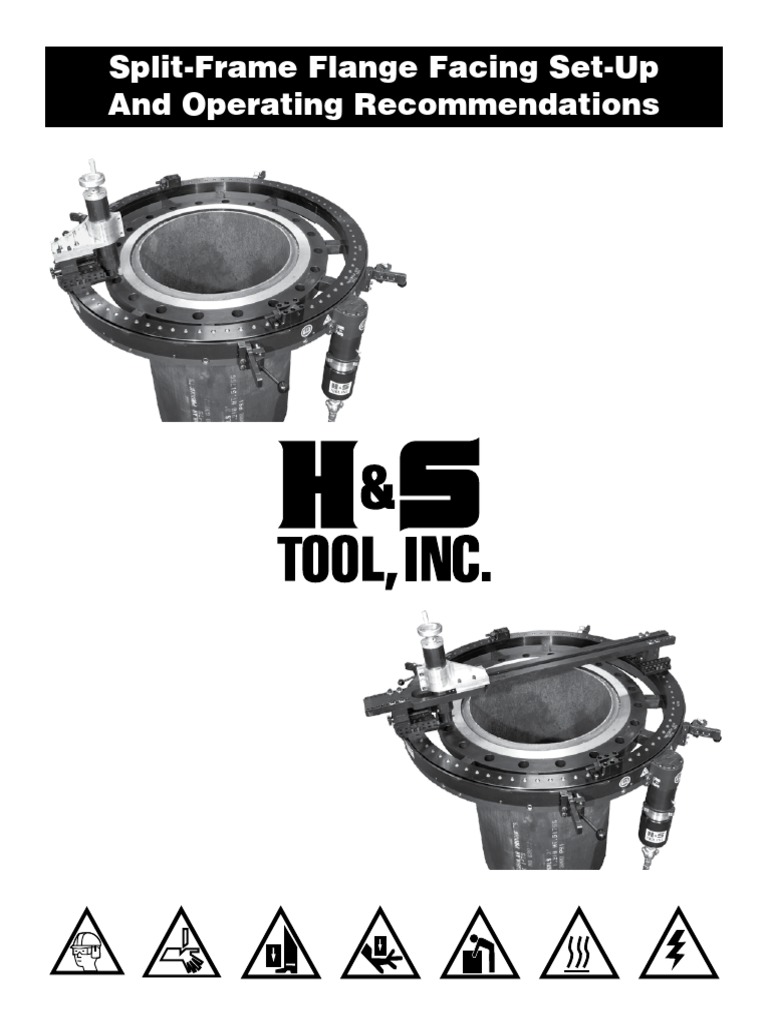 Flange Facing Operation Manual | PDF | Screw | Machining