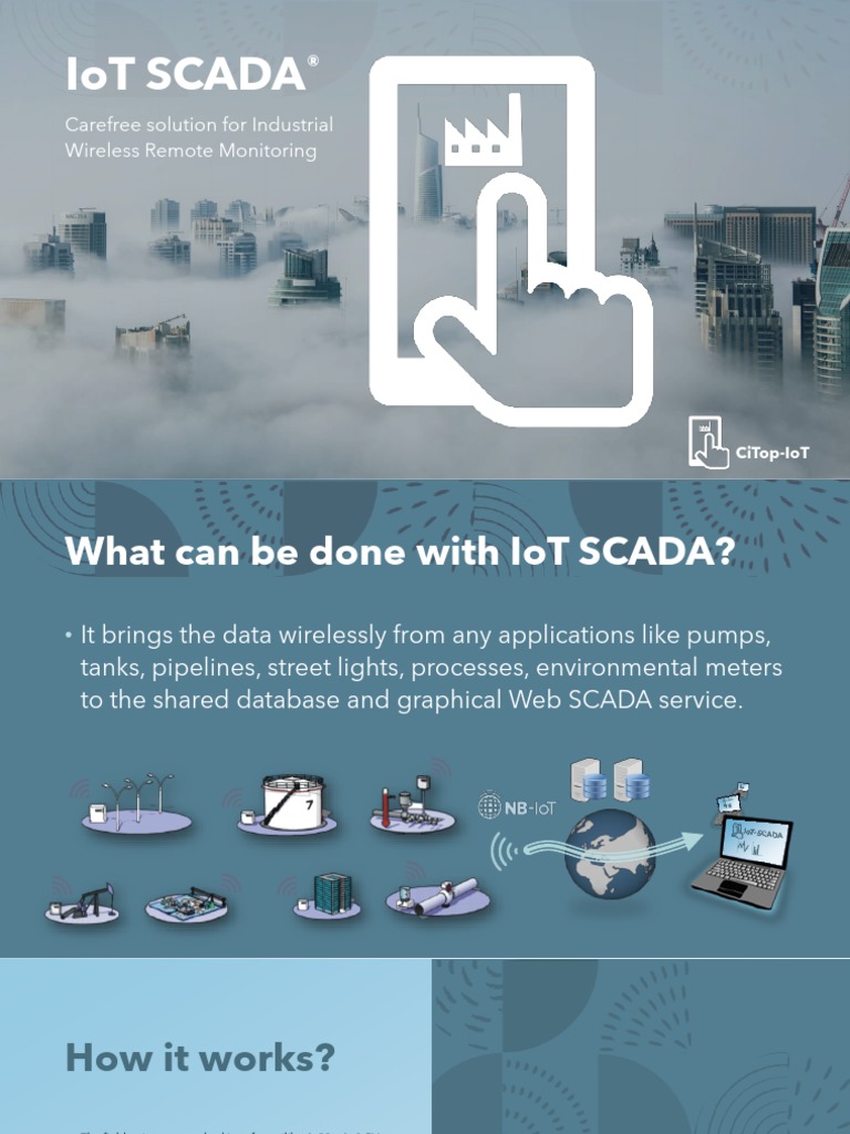Citop Iot Scada V9 Pdf Scada Internet Of Things