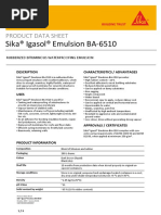MasterSeal 611 TDS | PDF | Asphalt | Concrete