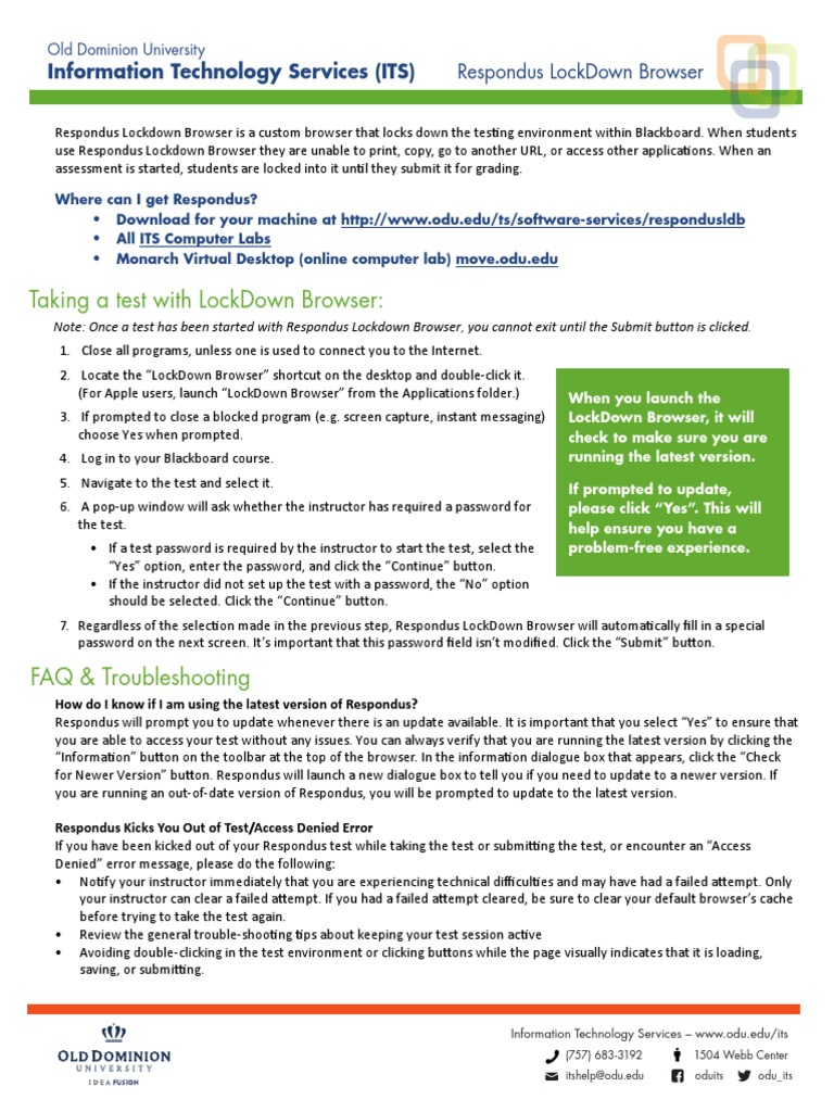 Respondus Lock Down Browser Pdf Spyware Antivirus Software