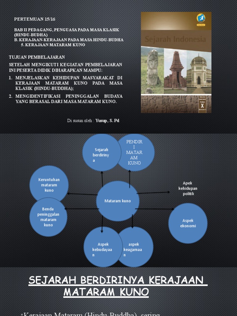 Kerajaan Mataram Kuno | PDF