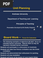 QCAA Unit Plan Template | PDF | Curriculum | Learning