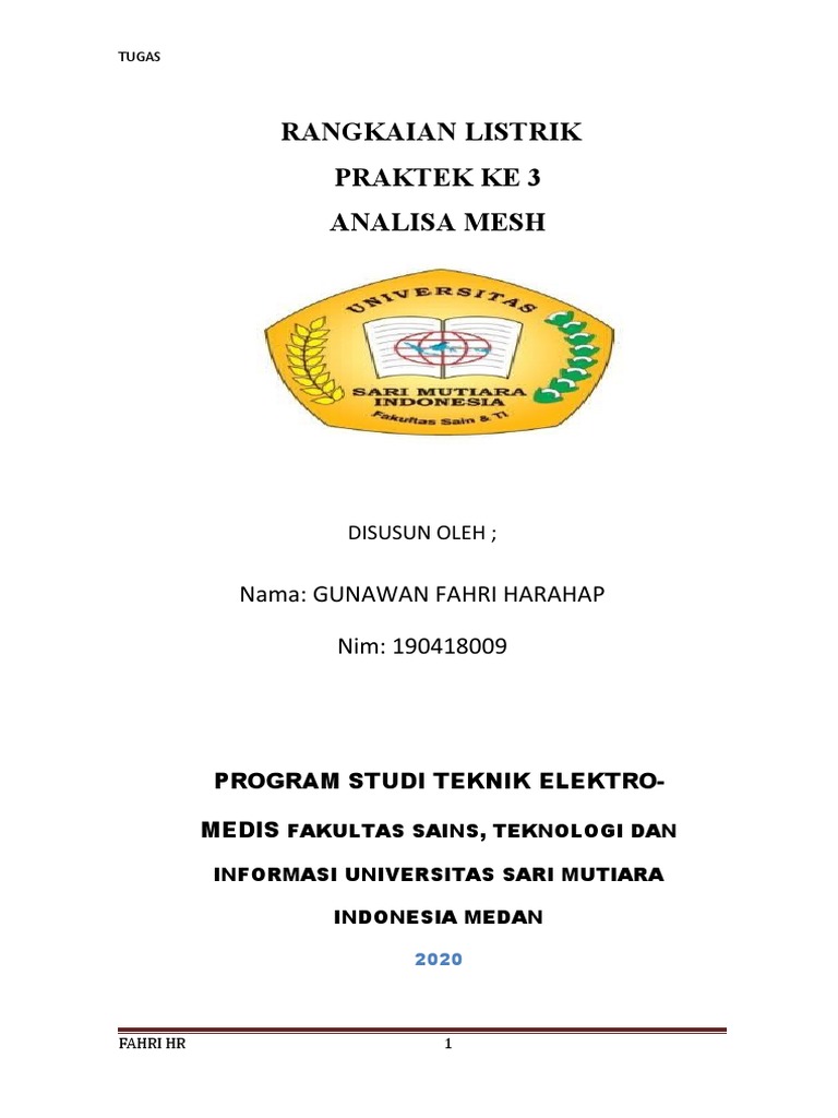 Analisa Mesh | PDF | Metode & Bahan Ajar | Sains & Matematika