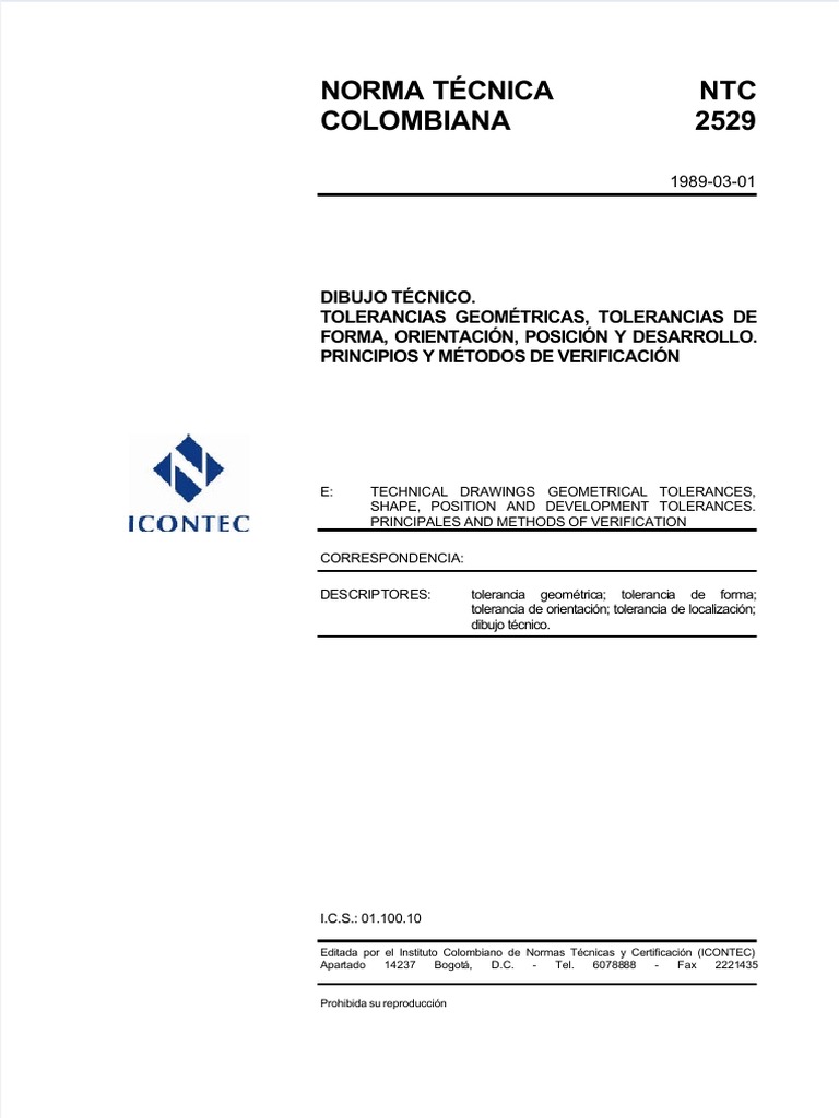NTC 2529 | PDF | Tecnología