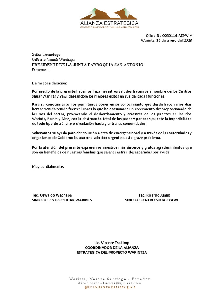 Solicitud GAD San Antonio 20230116 | PDF