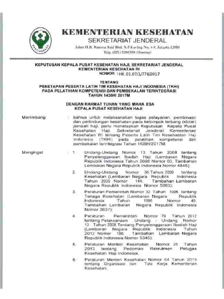 SK TKHI 2017 - Oke | PDF