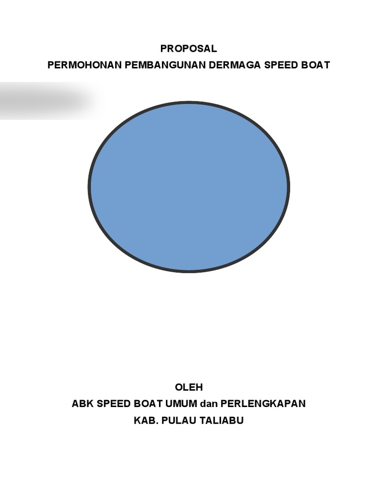 Proposal Pembangunan Dermaga Speed Boat | PDF | Teknologi & Rekayasa ...