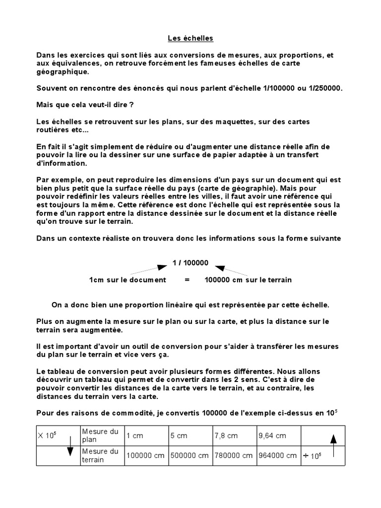 Comprendre les échelles de mesure | PDF