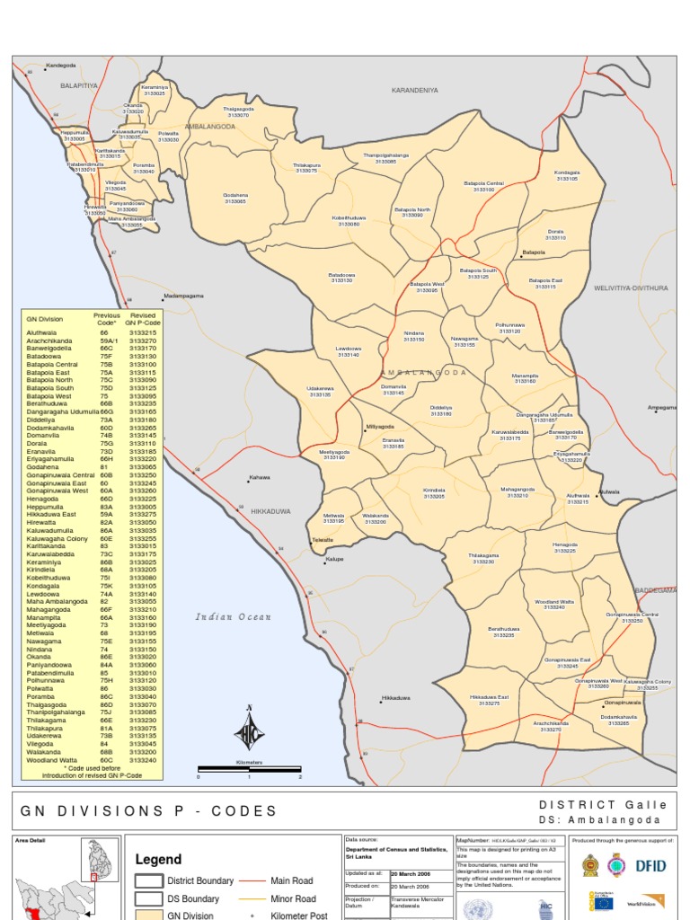 Legend: GN Divisions P - Codes | PDF | Geodesy | Cartography