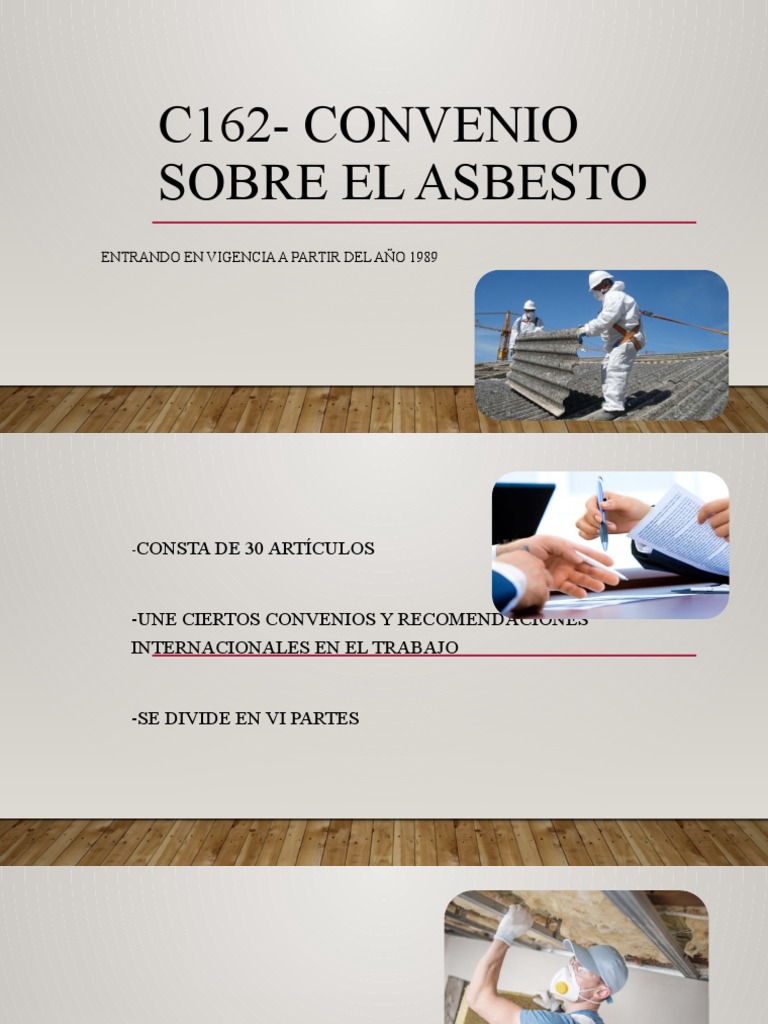 Convenio Asbesto | PDF