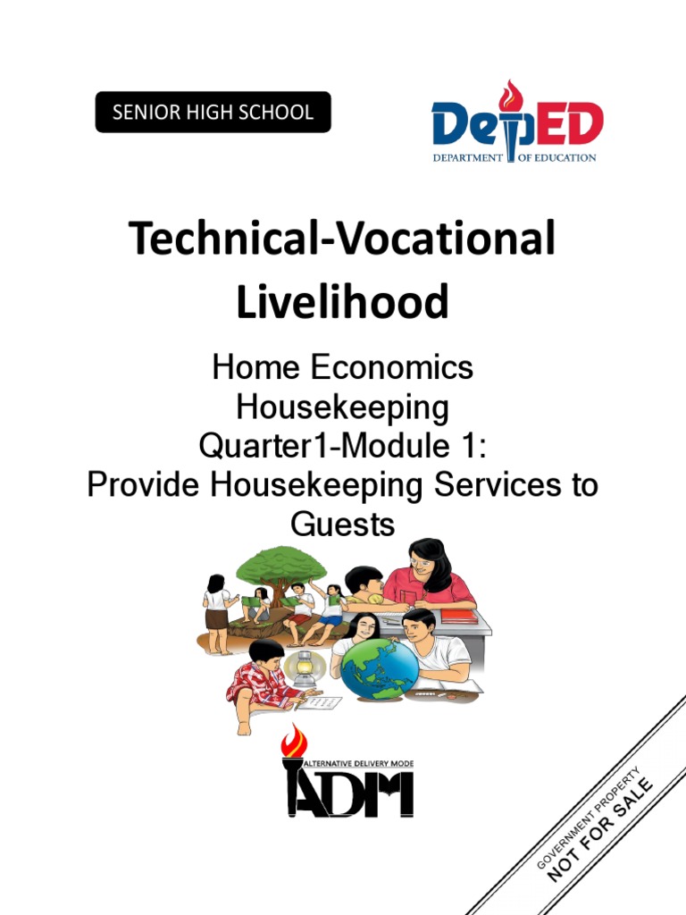 12 HOUSEKEEPING Q1 W1 M1 Final | PDF | Housekeeping | Learning