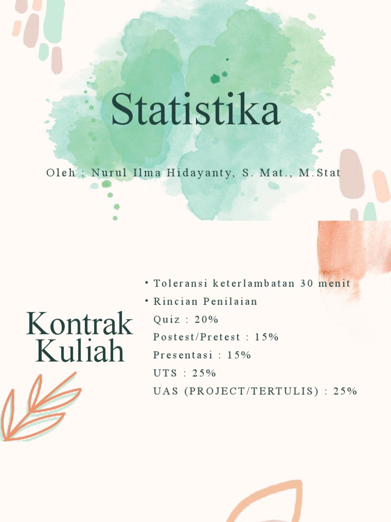 Perbedaan Statistik dan Statistika | PDF | Seni | Komputer