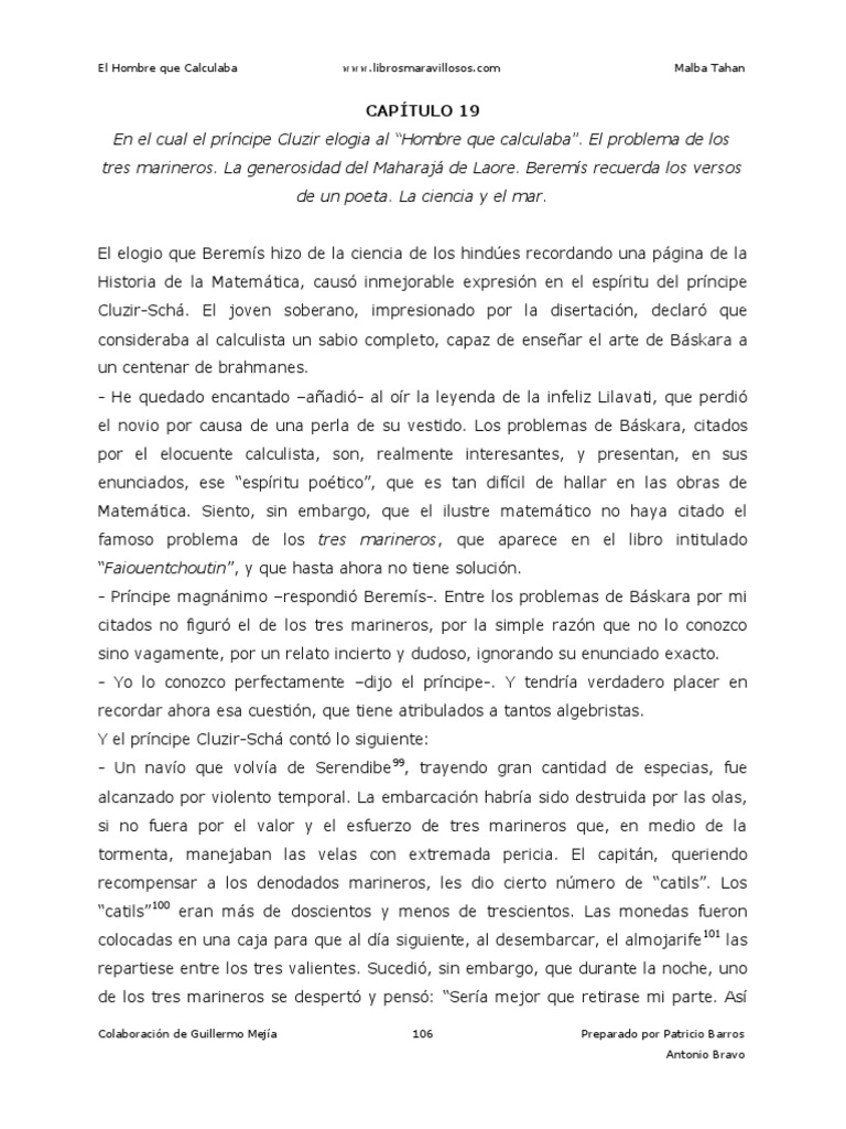 Capitulos 20 Al 23 | PDF | Números | Prisión