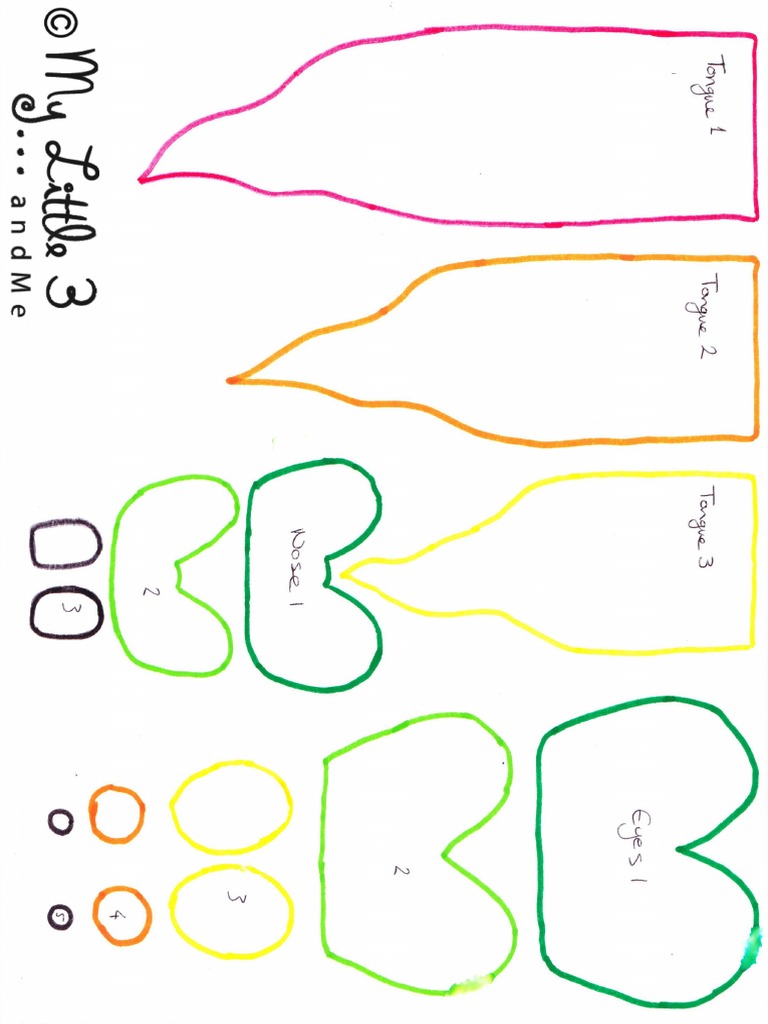 Dragon Sock Puppet Pattern Page 2 | PDF