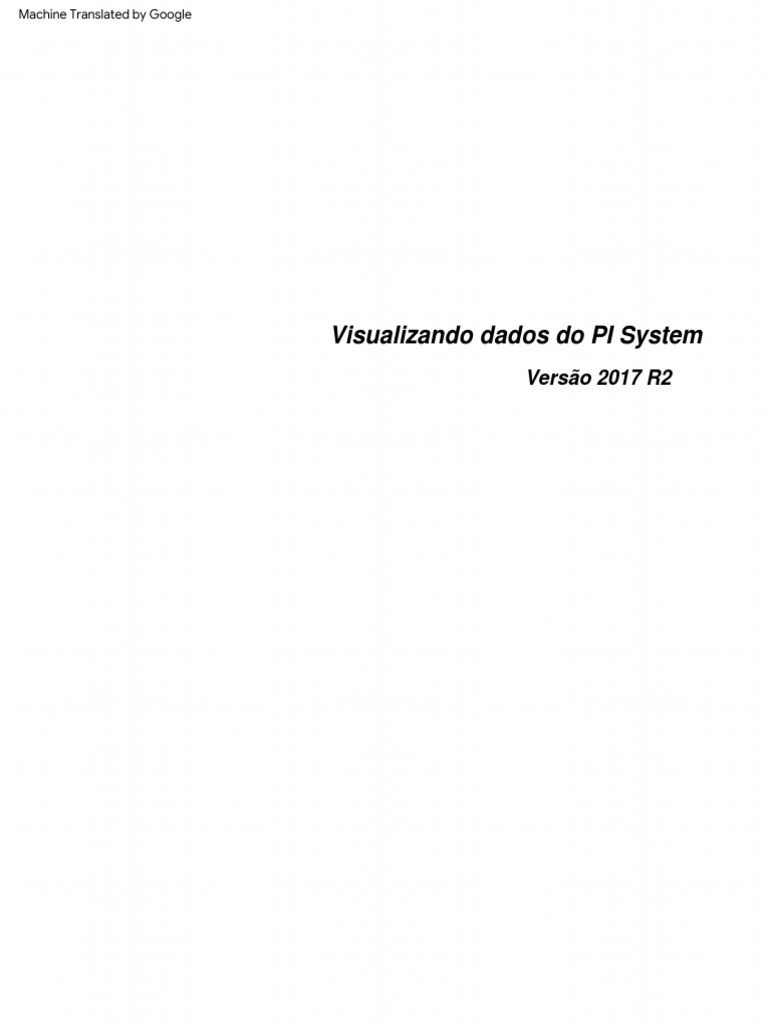Visualizing PI System Data | PDF | Tempo | Dados