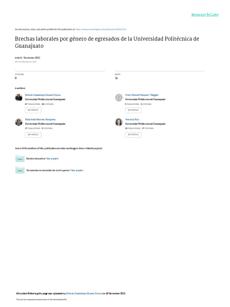 Brecha S Degner o | PDF | Discriminación | Salario