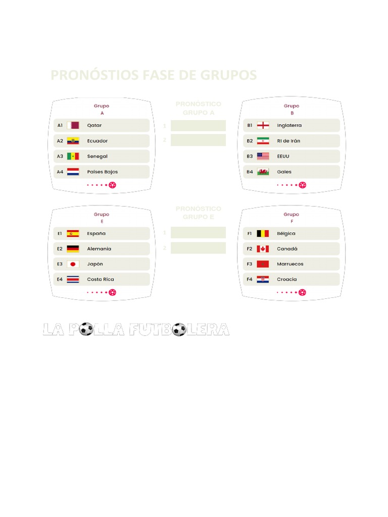 FixtureQatar2022 LPF | PDF