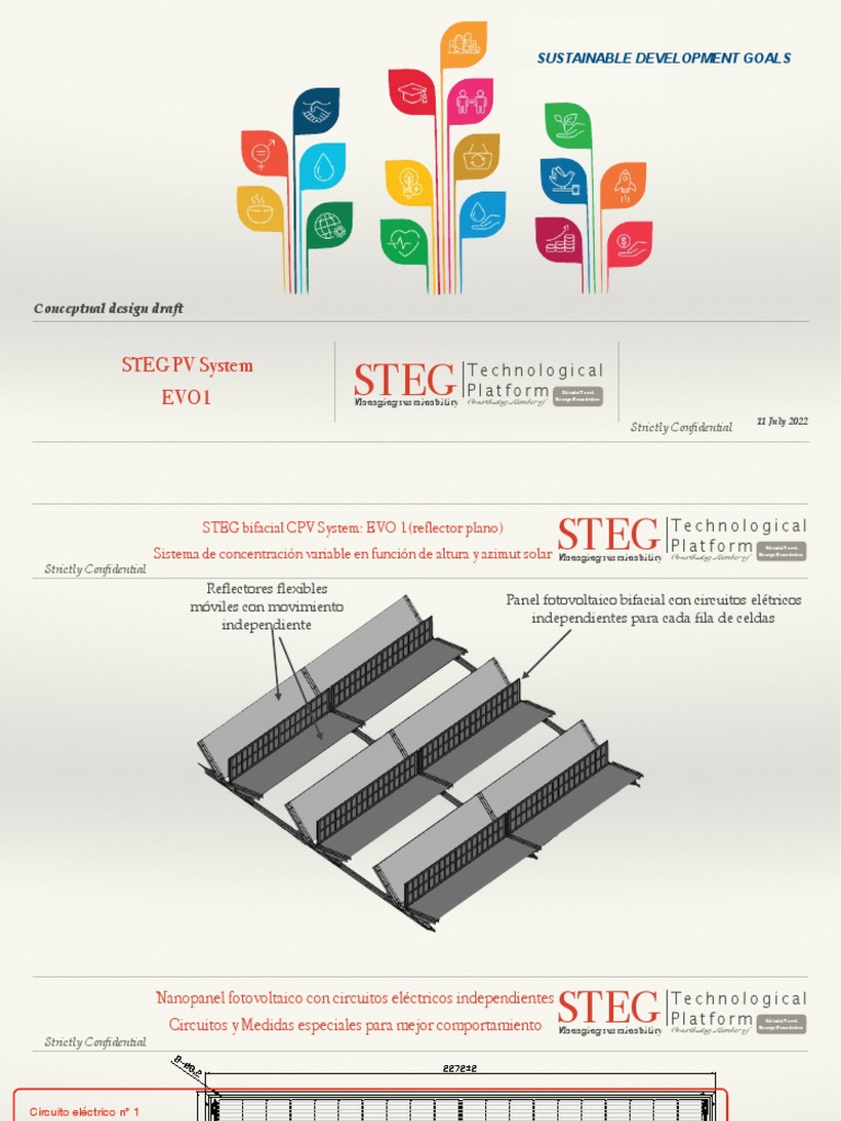 STEG Bifacial CPV System EVO1 Overview | PDF | Equipment | Electrical ...