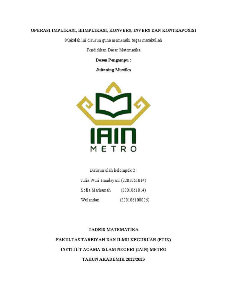 PDM (Kel.4) Implikasi | PDF