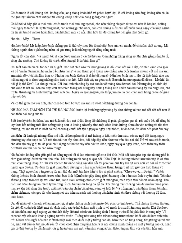 Nỗi buồn chiến tranh | PDF
