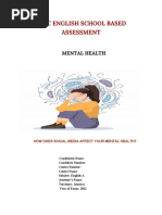 ENGLISH SBA Sample Reflections (1) | PDF | Psychology | Psychological ...