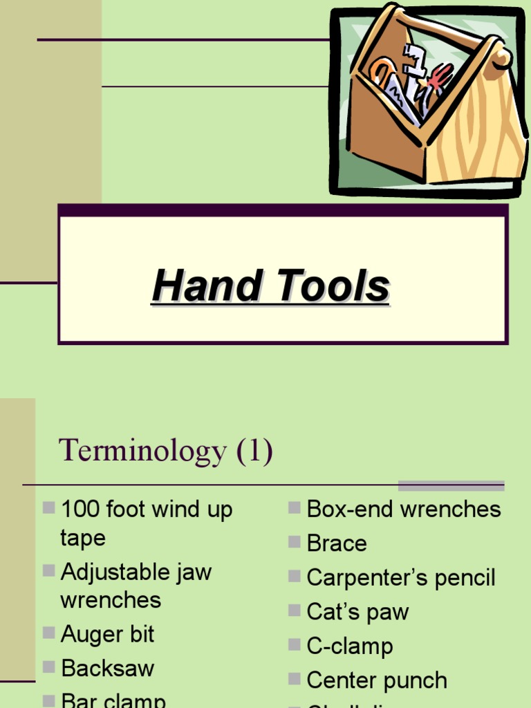 Hand Tools | PDF