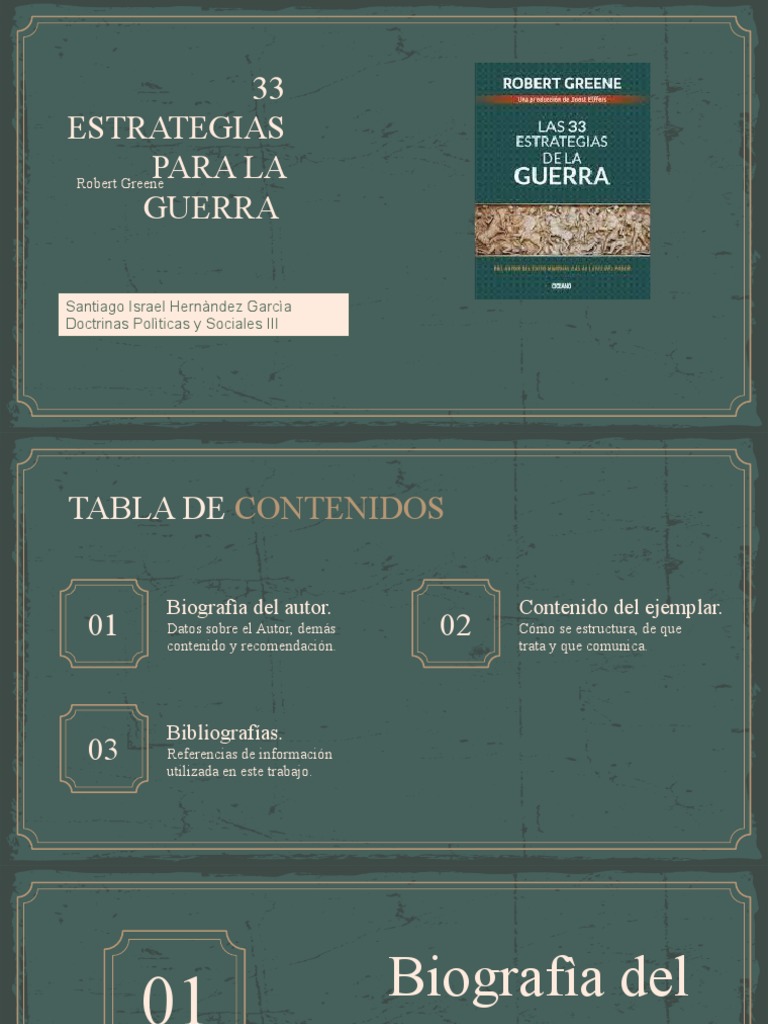 33 Estrategias para La Guerra | PDF